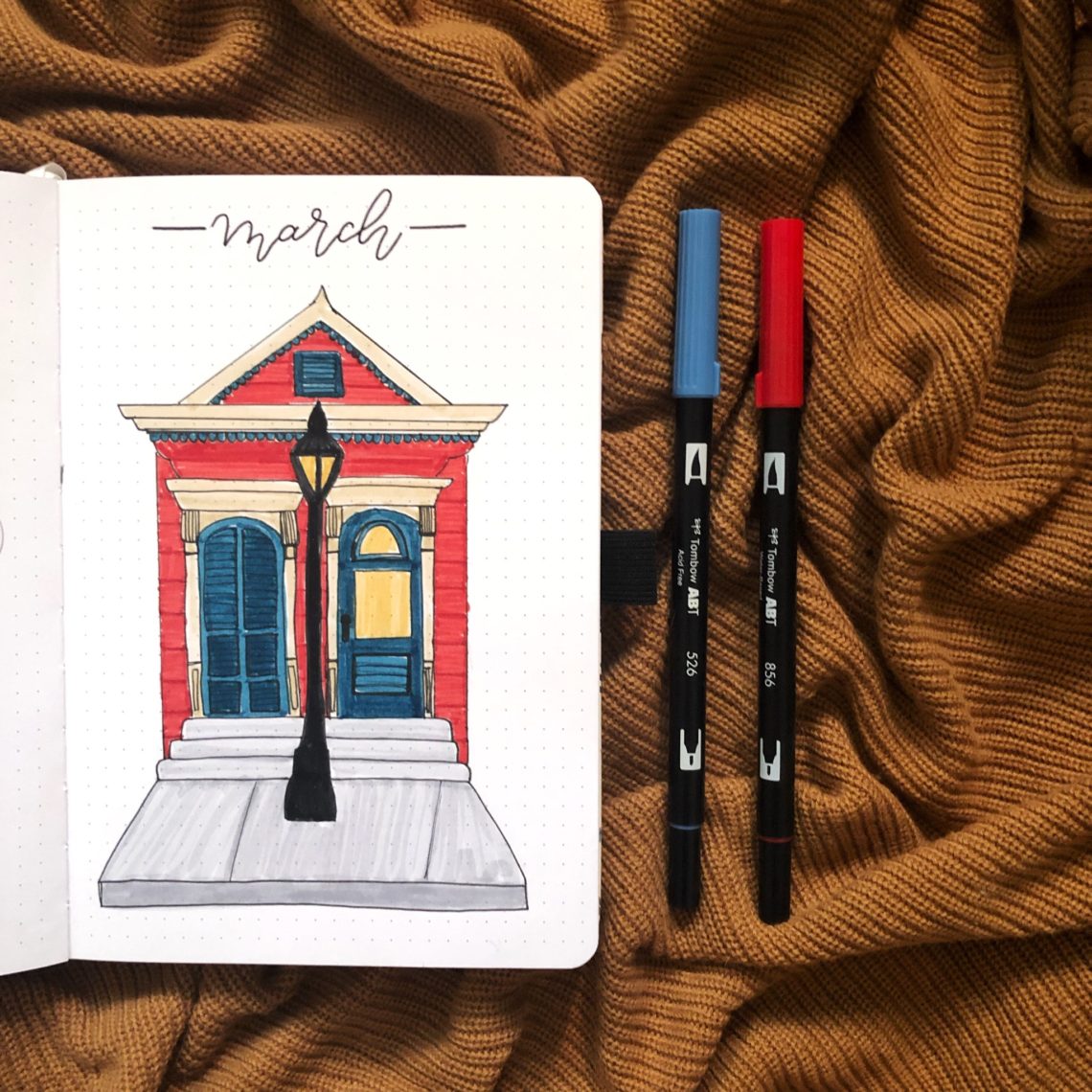 February Bullet Journal Set Up | 2020 - Rae's Daily Page