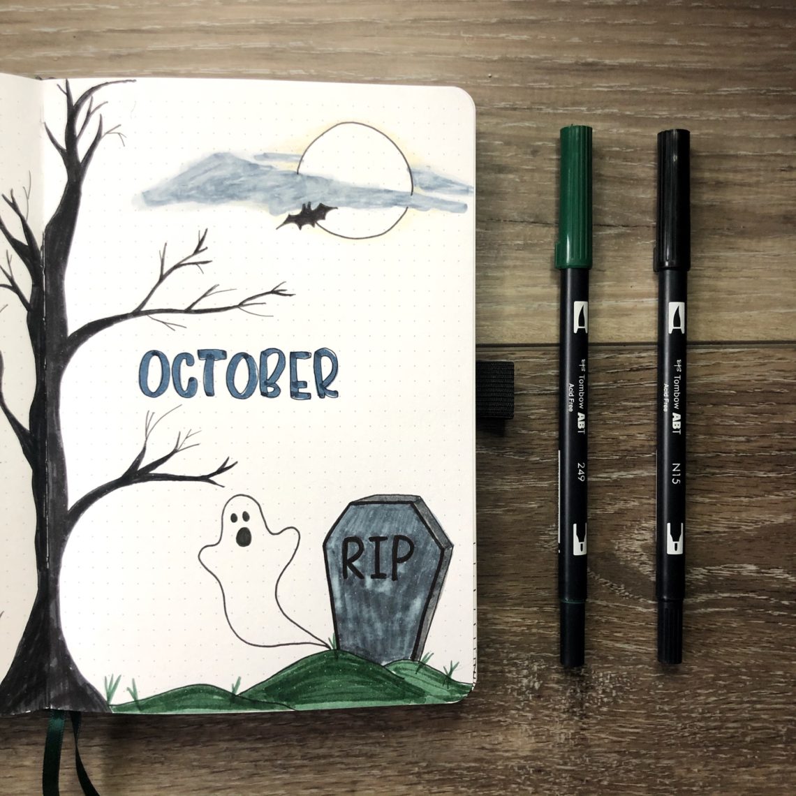 October 2019 | Bullet Journal Set-Up - Rae's Daily Page