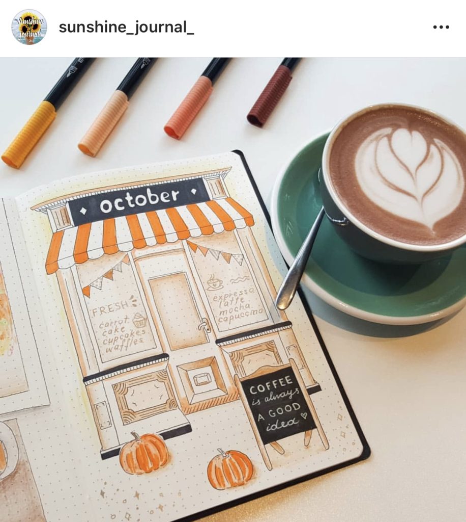 November Bullet Journal Inspiration - Rae's Daily Page
