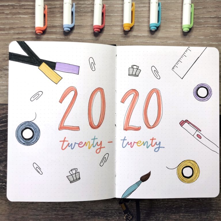 November Bullet Journal Set-Up | Thanksgiving Pies Theme - Rae's Daily Page