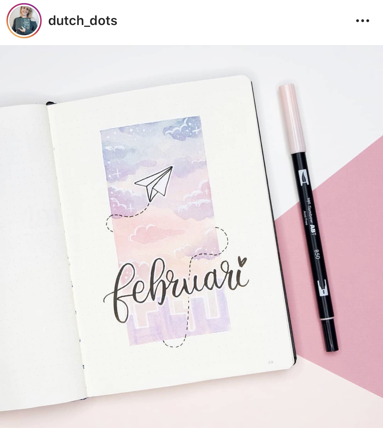 February Bullet Journal Inspiration - Rae's Daily Page