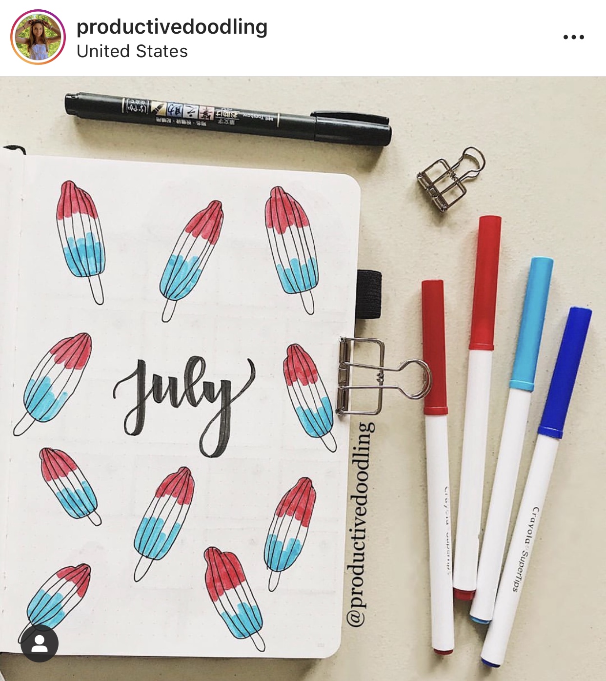 July Bullet Journal Inspiration - Rae's Daily Page