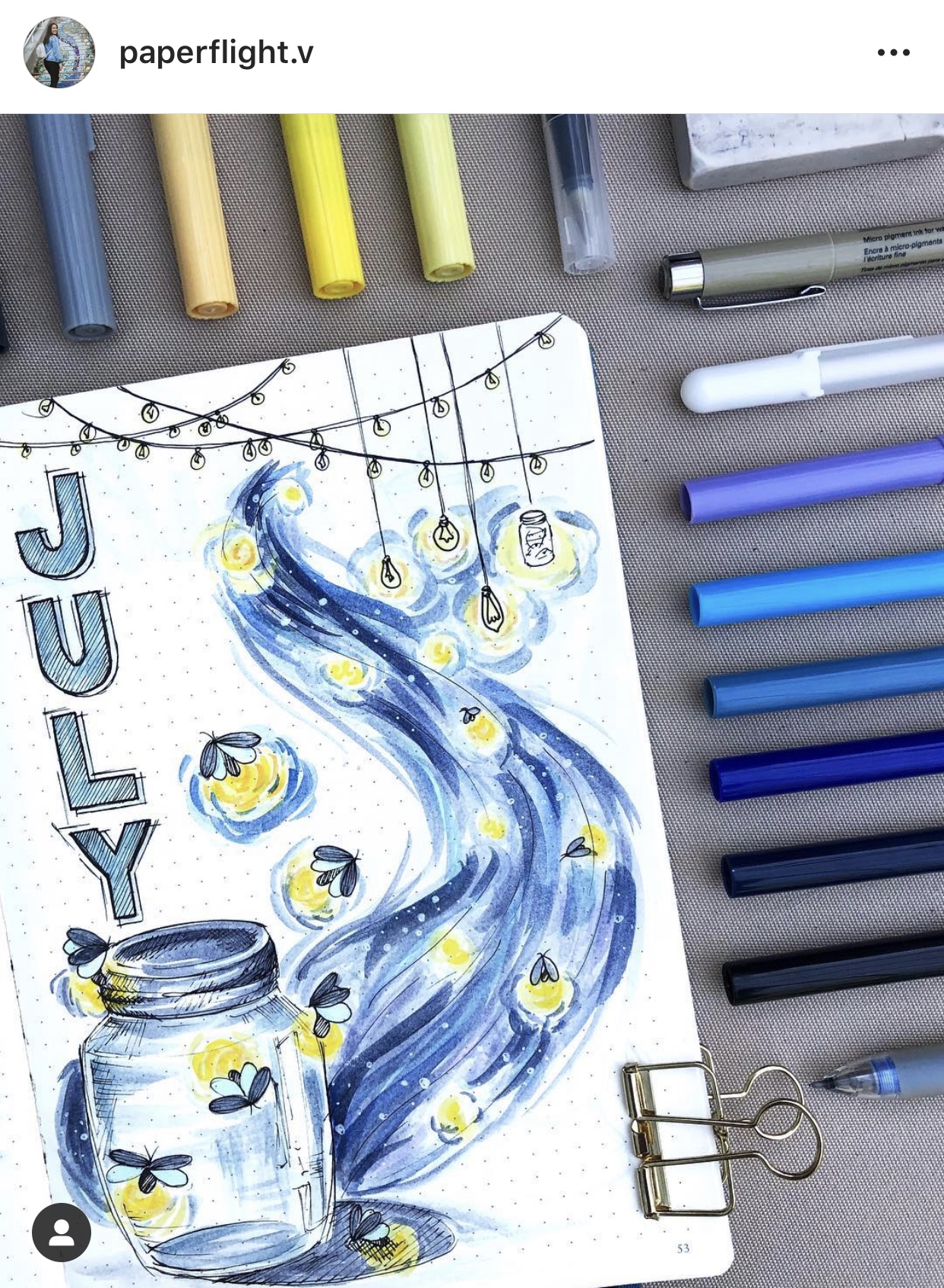 July Bullet Journal Inspiration - Rae's Daily Page