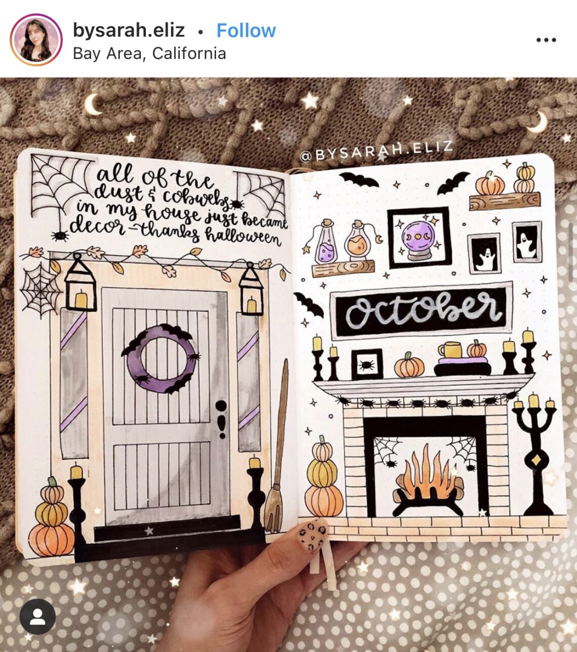October Bullet Journal Inspiration - Rae's Daily Page
