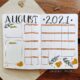August Bullet Journal Set-Up | Retro Home Theme - Rae's Daily Page